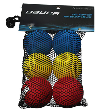 Bauer Mini Foam Ball – Ice Box Skating