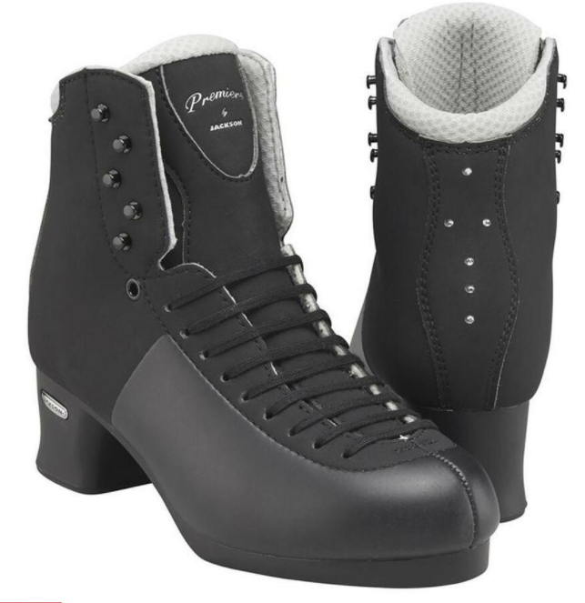 Jackson Premiere FS2802 Black Figure Skates – Ice Box Skating